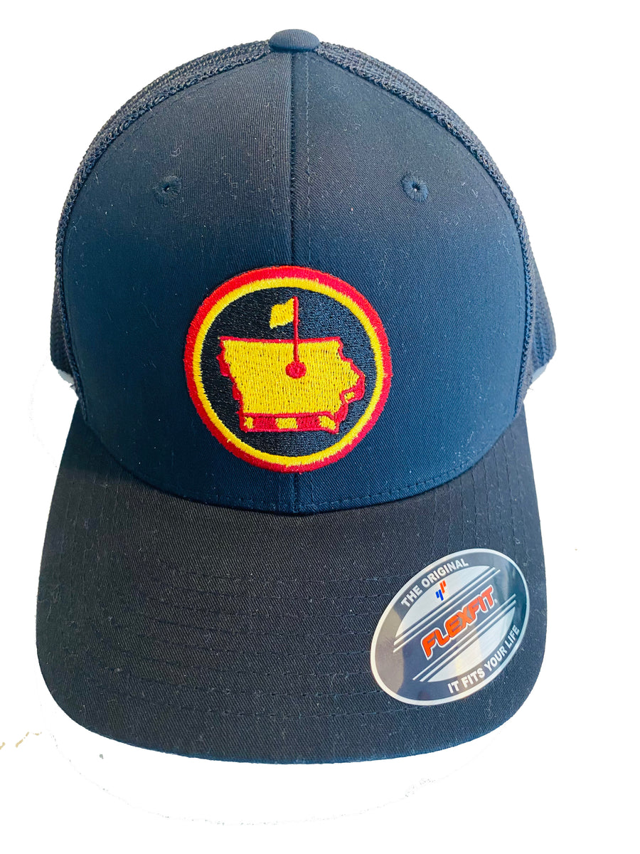 Golf Flag State of Iowa Logo Hat – Sniper Brand